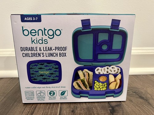 Bentgo Kids Prints Leak-Proof, 5-Compartment Bento-Style Kids Lunch Box ...