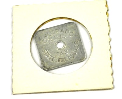 USA Coin Colorado Sales Tax Token 1/5 Cent A35 | eBay