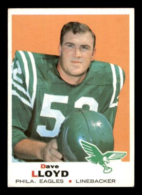 1969 Topps Football #220 Dave Lloyd VG/EX *e1 | eBay