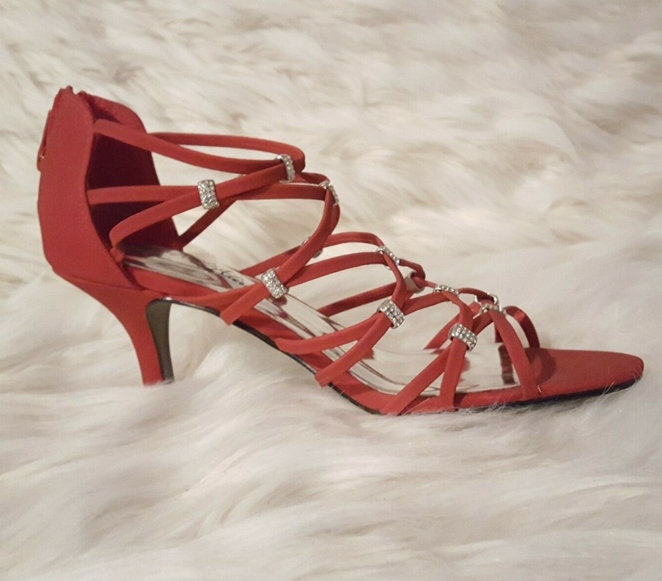 Easy Street Alive 5 Sandals Red Lamy Nightingale Pump 8.5, 7.5 W, 9N ...