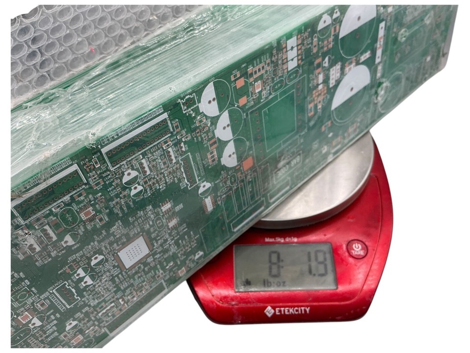 Double-Sided Printed Circuit Board Unpopulated Clean PCB Gold Scrap 25 ...