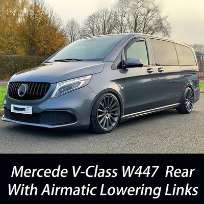 For Mercedes Benz V-Class W447 Adjustable Rear Air Suspension Lowering ...