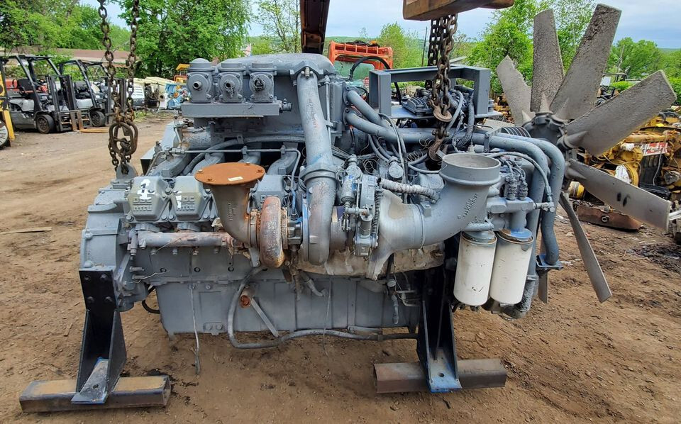 MTU 16v 2000 16 cylinder twin turbo diesel engine | eBay