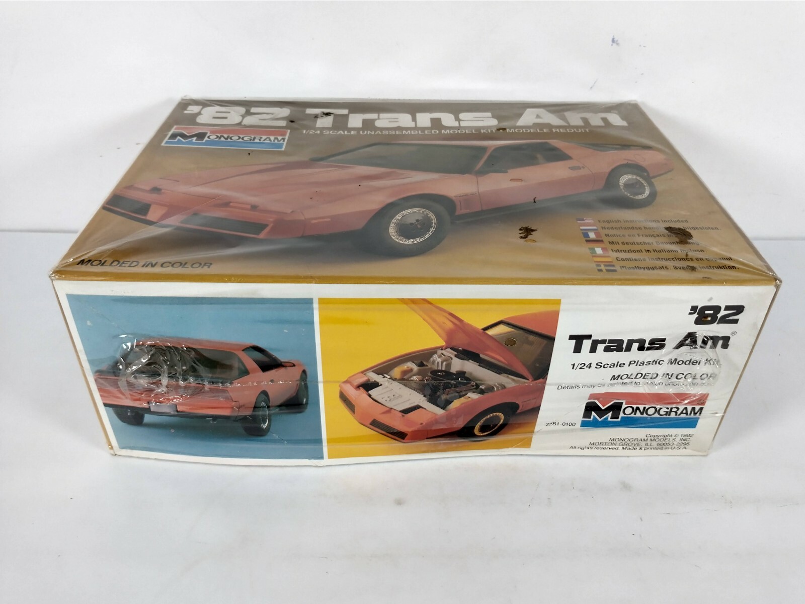 '82 Trans Am Monogram 1:24 Model Kit # 2281 Sealed Parts Bag | eBay