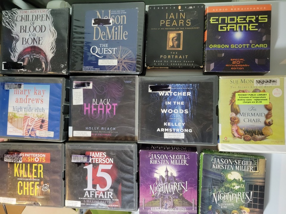 Audiobooks updated 7/13/26 audiobook audio books on CD pick choose ...