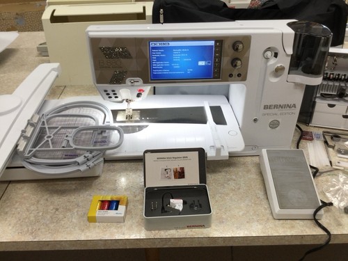 Bernina B 880 Plus Crystal Edition Sewing Quilting Embroidery Machine ...