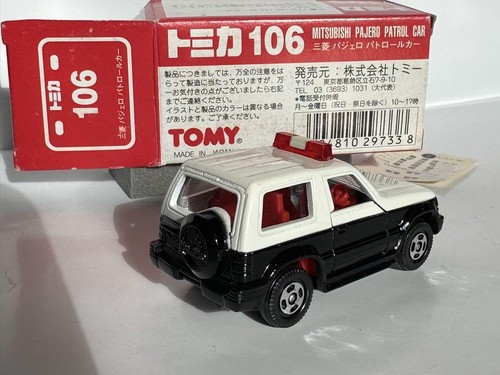 Tomica 106 Mitsubishi Pajero Patrol Car Made In Japan | eBay