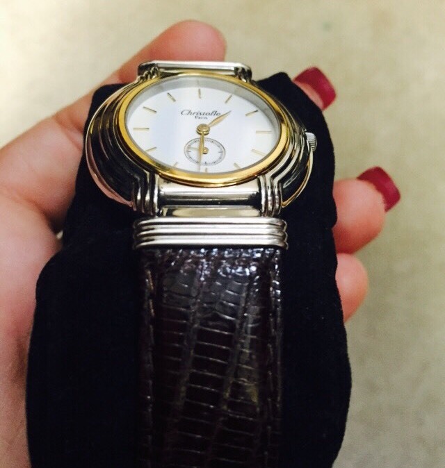 CHRISTOFLE WATCHES PARIS. SWISS AUTOMATIC. CRYSTAL & DIAL PERFECT | eBay