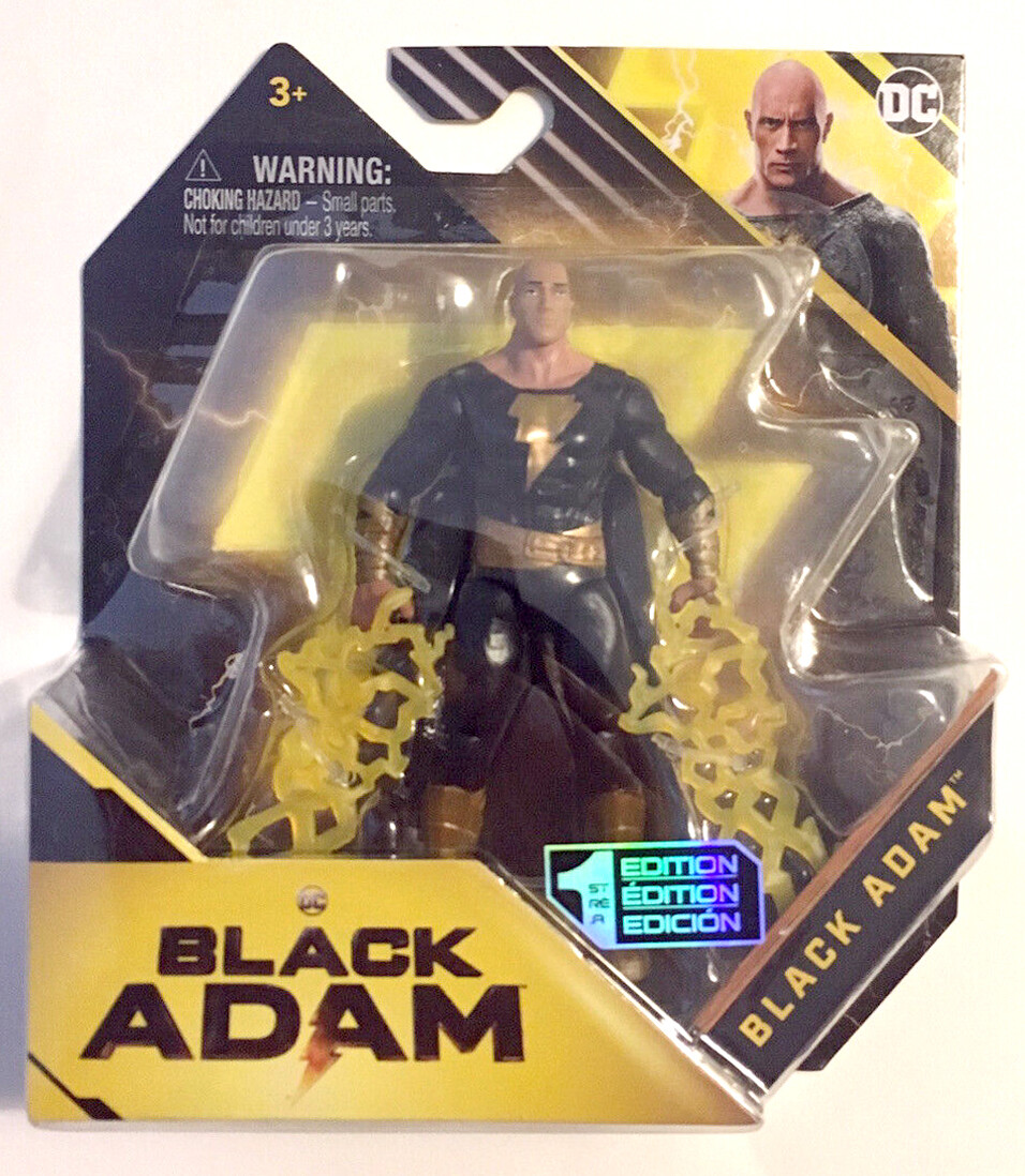 BLACK ADAM action figure spin master NEW movie 2022 first edition 4" in ...