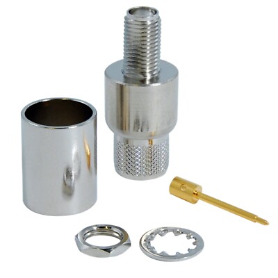 RP-SMA Female Bulkhead Connector for LMR-400 LMR-400UF RG-8 RG-213 | eBay