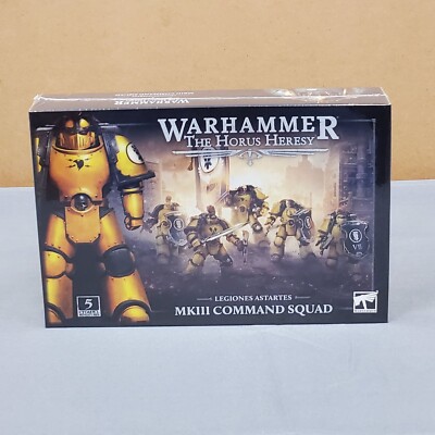 Warhammer The Horus Heresy - Legiones Astartes: MKIII Command Squad | eBay