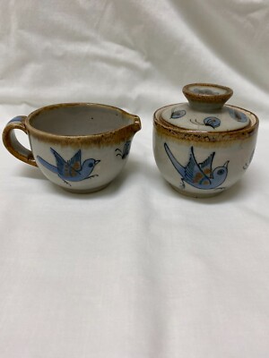 Ken Edwards El Palomar Sugar Bowl and Creamer Set | eBay