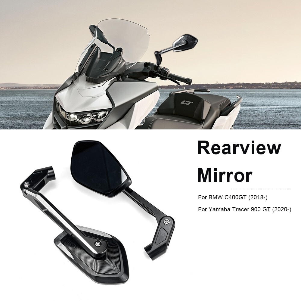 Rotatable Mirror For BMW C 400GT C400GT Tracer 900 GT Aluminum Rearview ...