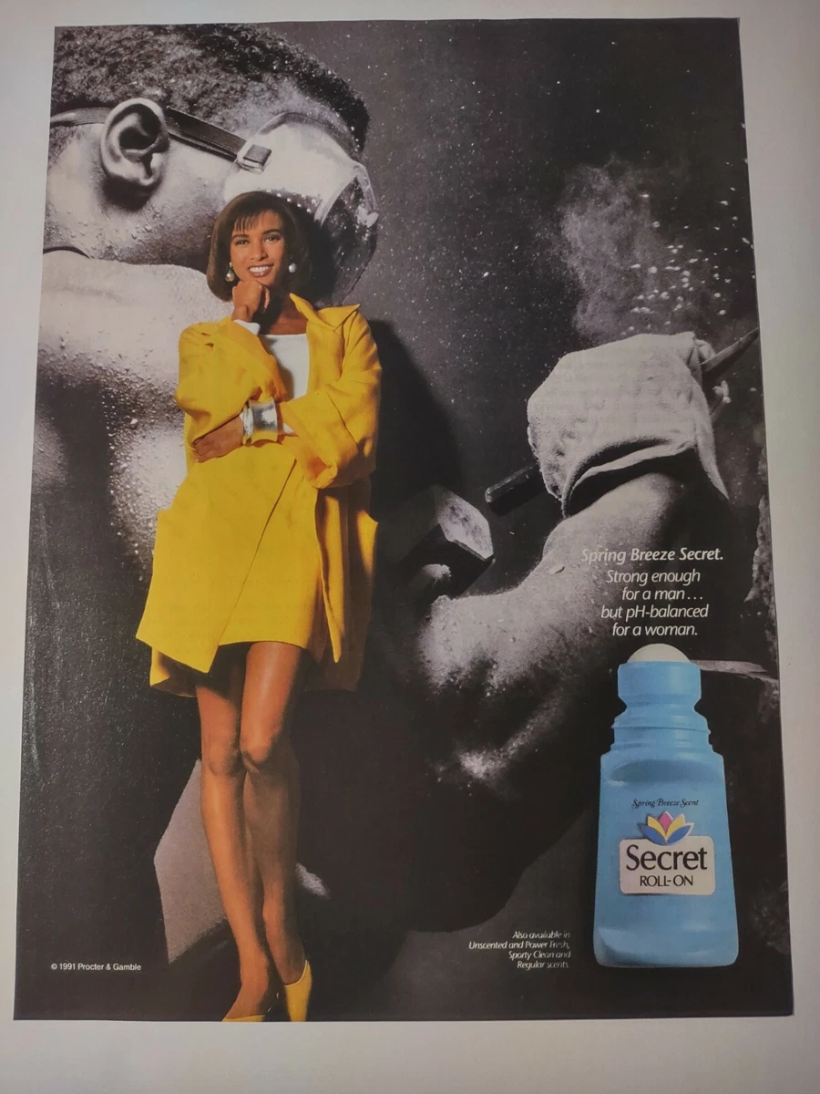 Secret Deodorant Ads