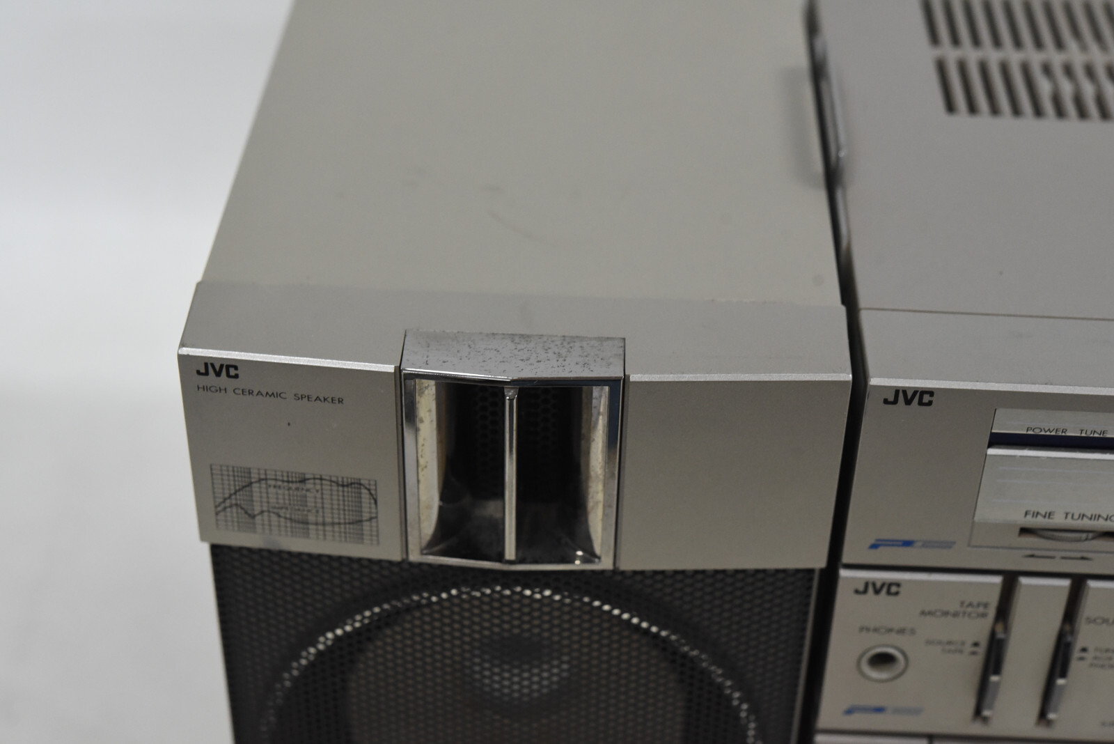 JVC PC-11 Portable Stereo System Boombox Ghettoblaster 1980's Japan (PC ...