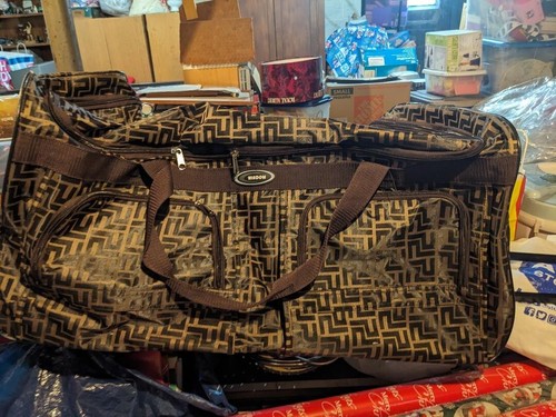 Wisdom Travel/Luggage Bag on wheels with handle | eBay