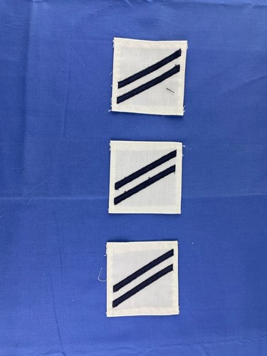 3x US NAVY SEAMAN APPRENTICE RANK INSIGNIA PATCH - E-2 RANK | eBay