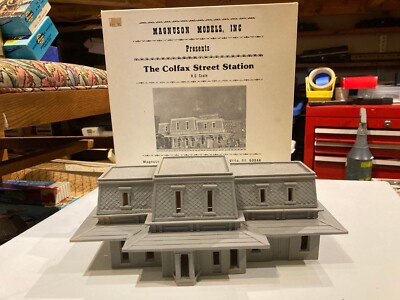 Magnuson Models: Colfax Street Station - HO Scale Resin Miniature | eBay