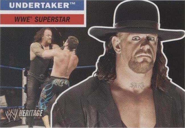 2005 Topps Heritage WWE - Undertaker #53 for sale online | eBay