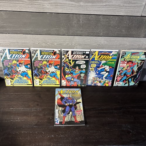 Action Comics 586 (2) 592 562 596 And 1000 DC Superman Lot Of 6 | eBay