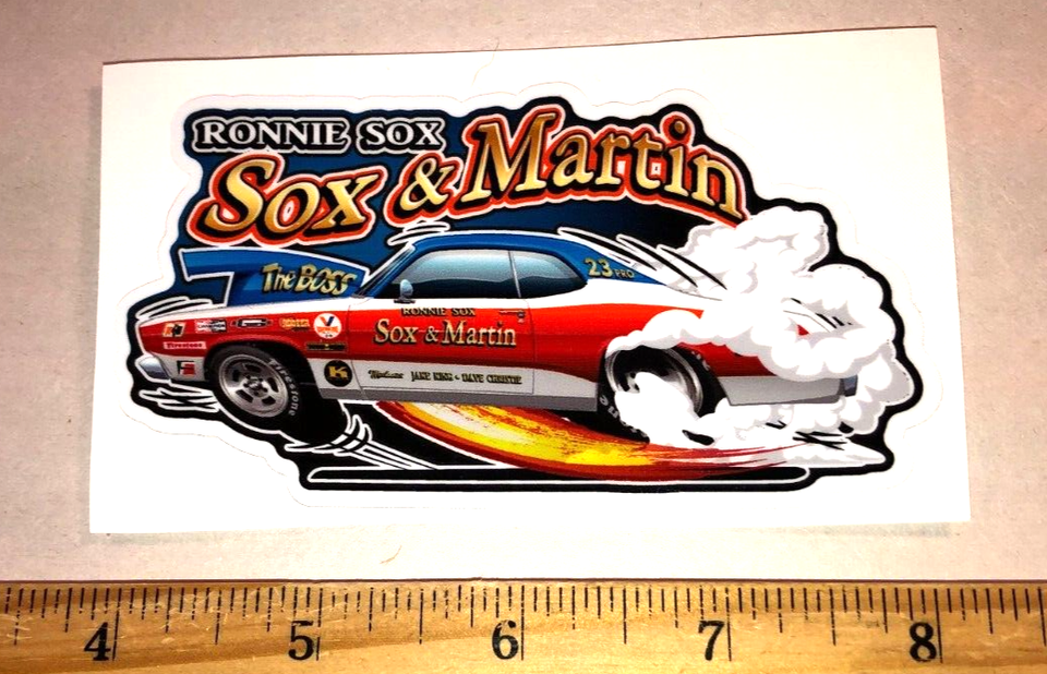 SALE!! Ronnie SOX & MARTIN The Boss Wheelie Pro Stock NHRA Racing ...