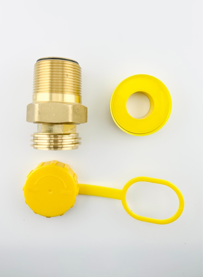 420lb Propane Tank Fill Valve 420 Lb LPG 120 Gallon 1-1/4" NPT Filler ...