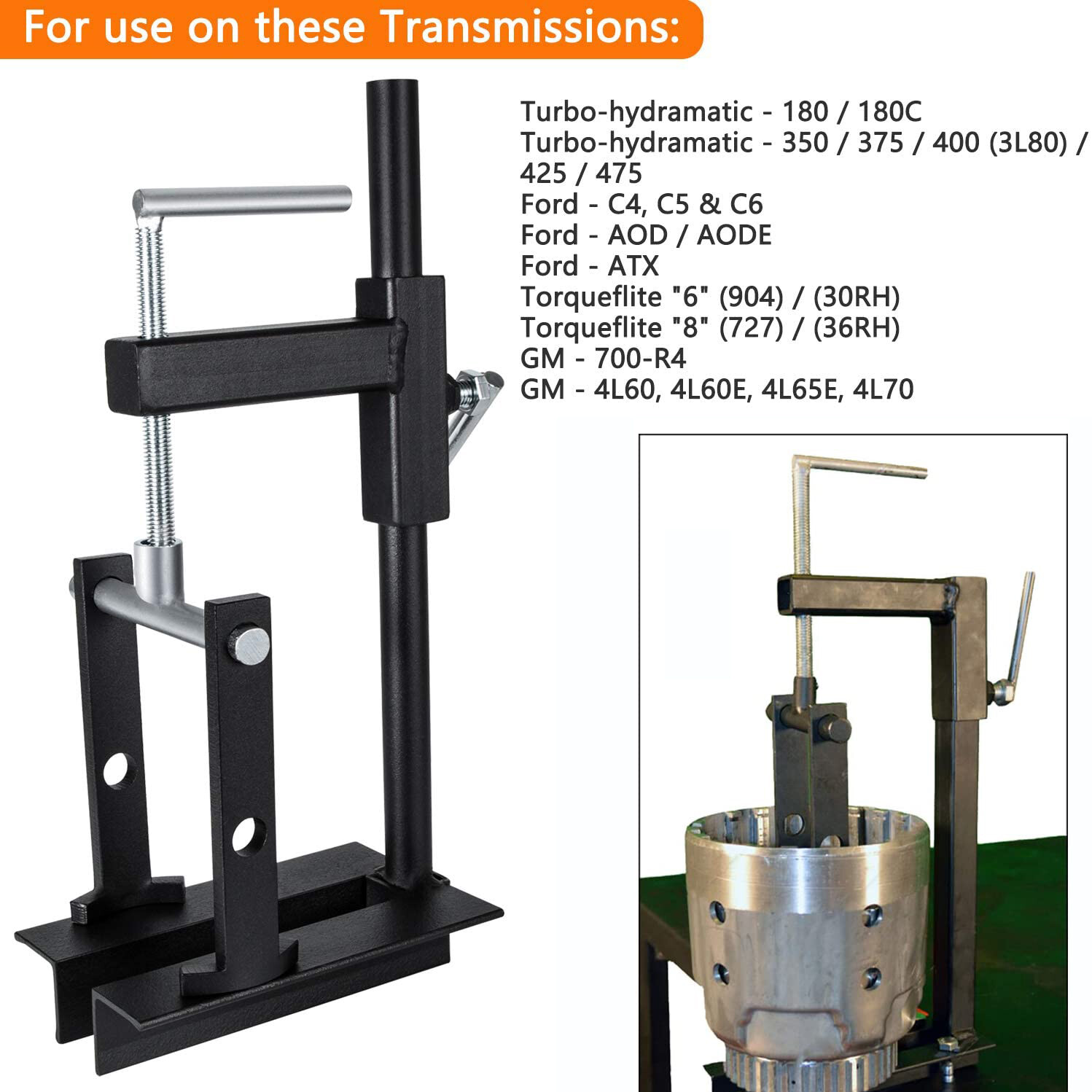 T-0158-HD Heavy Duty Universal Clutch Drum Spring Compressor ...