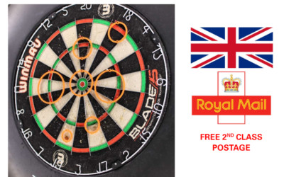 Darts Practise Training Rings Set of 7 Orange Rings (NEW) (14 Pins ...
