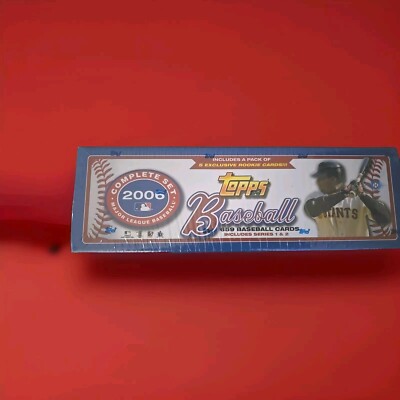 2006 Topps Baseball Complete Set Sealed Factory Set With Rookie Pack ...