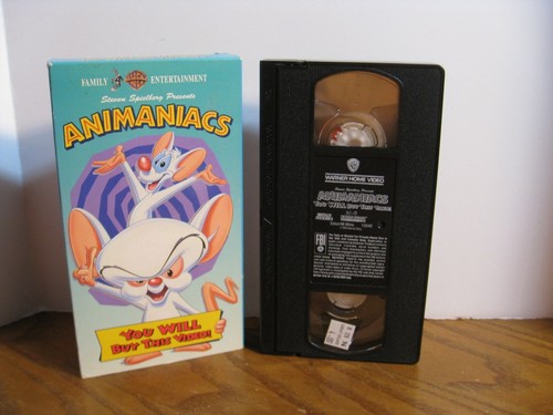 Animaniacs - Pinky and the Brain - You Will Buy This Video - VHS Tape ...