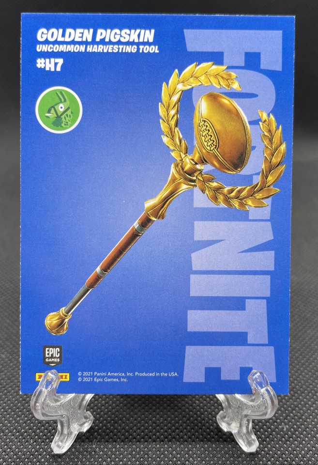 Fresh Cut & Golden Pigskin 2021 Panini Fortnite Series 3 Trading Card # ...