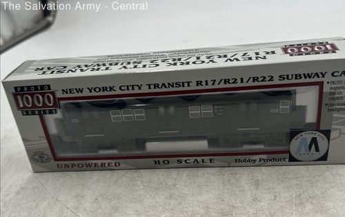 MTA New York City Transit HO Scale R17 R21 R22 Subway Passenger Car Lot ...