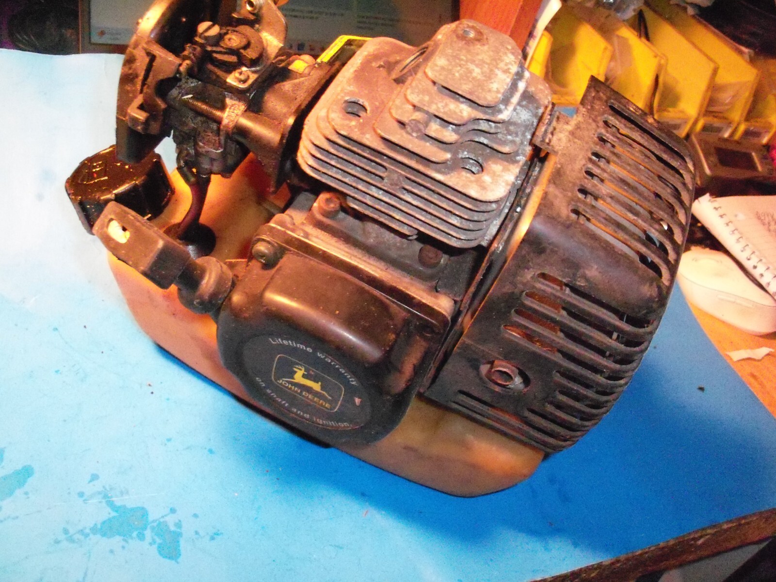 USED JOHN DEERE 2 Cycle Powerhead TRIMMER Engine UT20787 OEM K6 | eBay