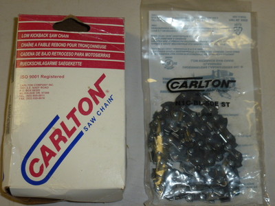 NOS! CARLTON SAW CHAIN, STENS #095-350 N1C-BL-50E ST, 3/8LP, .050" 50DL ...