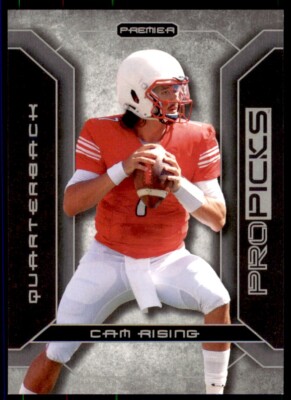 CAM RISING 2022 Pro Picks Rookie Card RC Premier #PP-16 Utah Utes | eBay