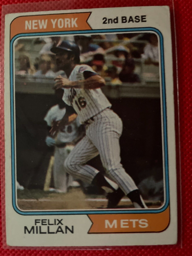 1974 topps # 132 FELIX MILLAN | eBay