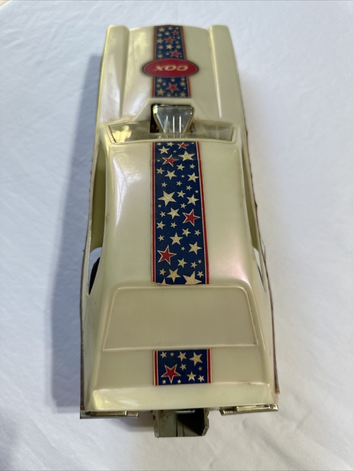 Vintage 1970s COX Ford Pinto Funny Car Dragster Tether Car .49 Engine ...