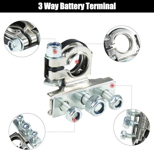 Top Post Battery Terminal Multiple Connections Battery Terminal ...