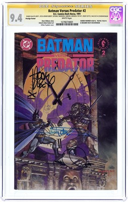 Batman vs. Predator #2A Suydam CGC 9.4 SS 1992 | eBay