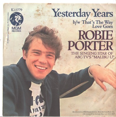 ROBIE PORTER--PICTURE SLEEVE ONLY--(YESTERDAY'S YEARS)---PS---PIC---SLV ...