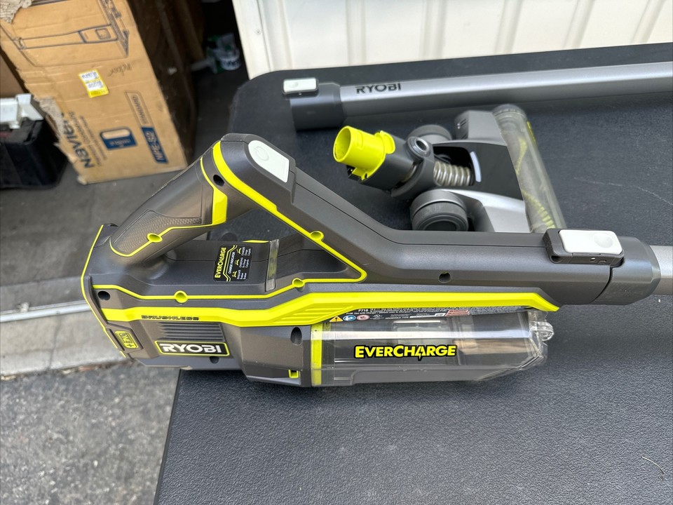 (Used #1) RYOBI ONE+ 18V Cordless Stick Vacuum Cleaner (BARE TOOL) P718 ...