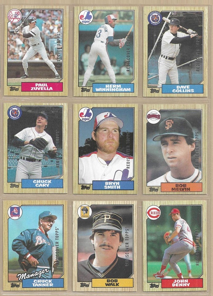 2017 Topps Rediscover Buyback BLUE/GOLD/SILVER/BRONZE - PICK ANY - UPD ...