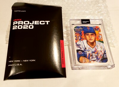 Topps Project 2020 NOLAN RYAN Andrew Thiele #67 & Joshua Vides #87 1969 ...