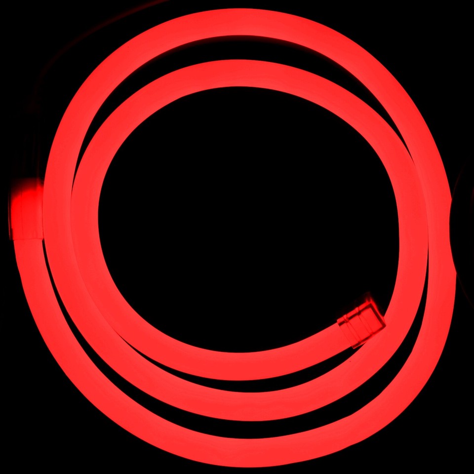 Led Neon Stripes - Light Strips Flex 230V - RGB Red Blue Green White 8W ...