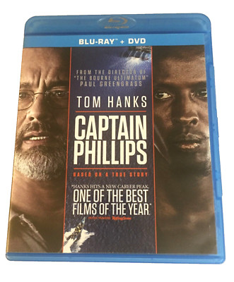 Captain Phillips Tom Hanks Blu-Ray & DVD Ships Free Same Day With ...