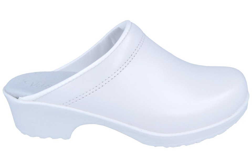 QUALITY CLOGS FLEXIBLE Real Leather Mules Pantoffeln Sabots Chaussons ...