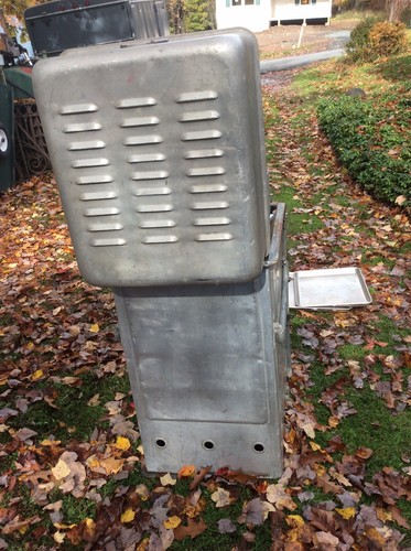 US MILITARY SURPLUS KITCHEN M59 FIELD RANGE OVEN WITH BURNER / POTS ...