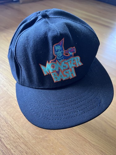 Vintage Monster Bash Snapback Hat Black Adjustable Pepsi Doritos Cap ...