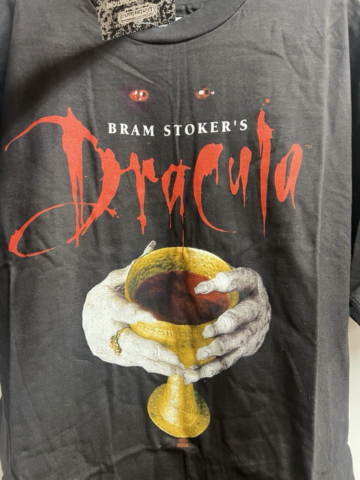 Vintage Rare 90s Bram Stokers Dracula Movie Promo T Shirt Single Stitch ...