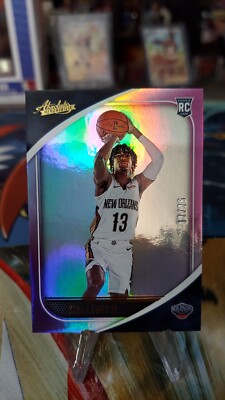 2020-21 Kira Lewis Jr. Absolute Memorabilia Pink #D/25 Card New Orleans ...